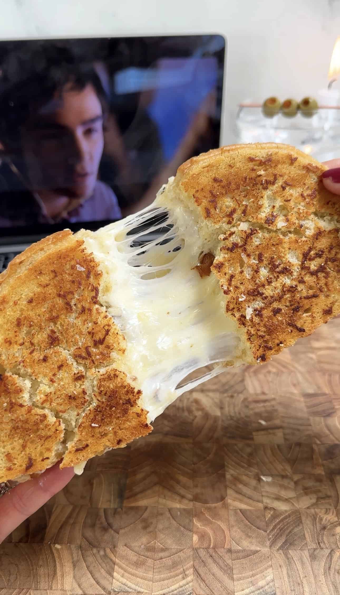 Off The Menu Gossip Girl Truffle Grilled Cheese Sandwich - Kelsey's ...